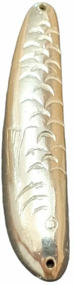 Блесна без оснащения 'Golden River' - Живец чешуя, 18 грамм, 59 мм, серебро