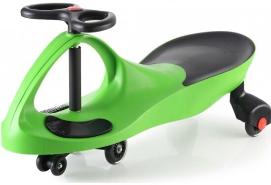 Каталка Bradex бибикар с полиуретановыми колесами зеленая