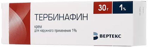 Тербинафин крем д/нар. прим. - инструкция, показания к применению ...