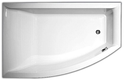 Акриловая ванна Vagnerplast Veronella Offset 160х105 левая на каркасе