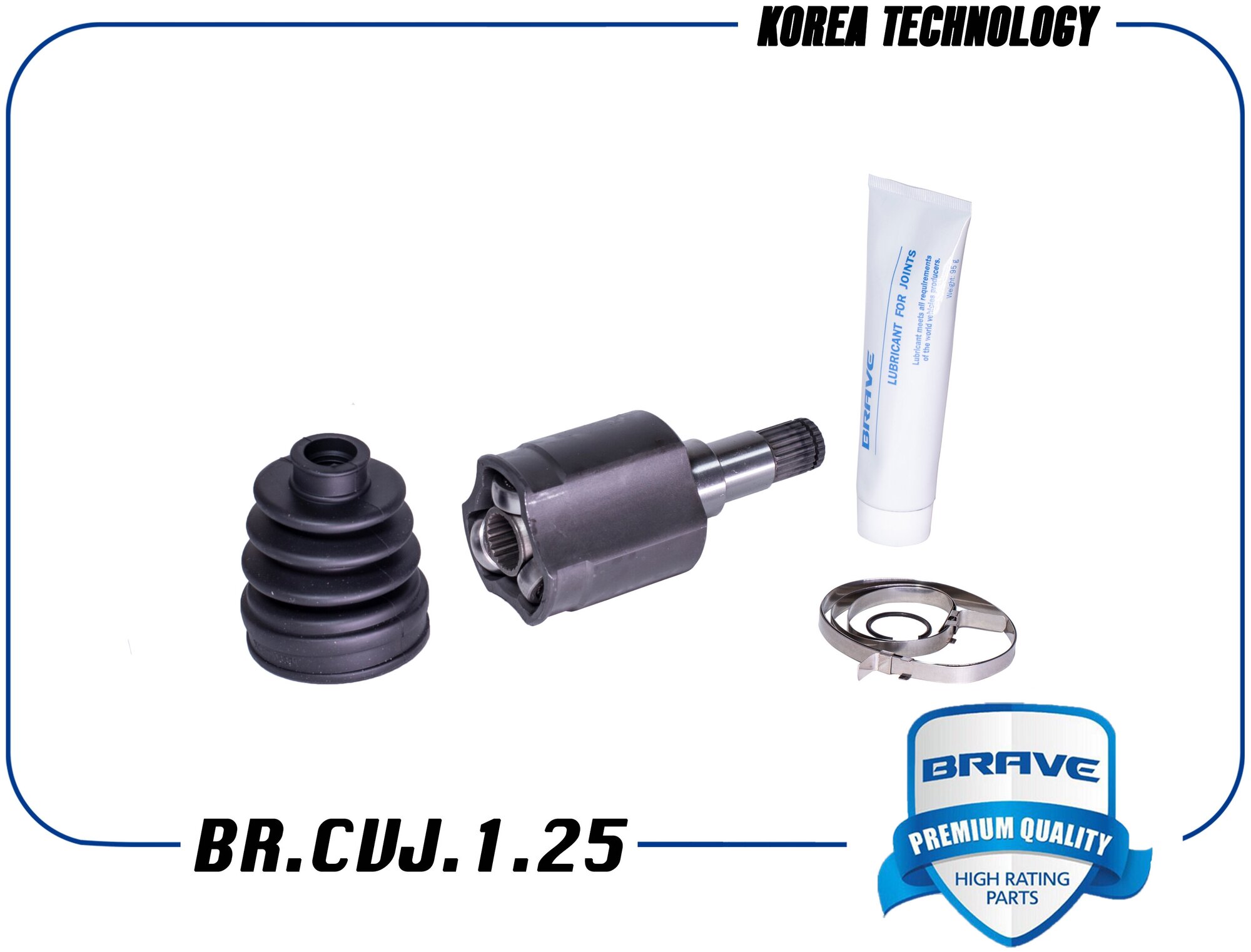 ШРУС Chevrolet Aveo (T300), Cobalt 13- внутренний левый Brave