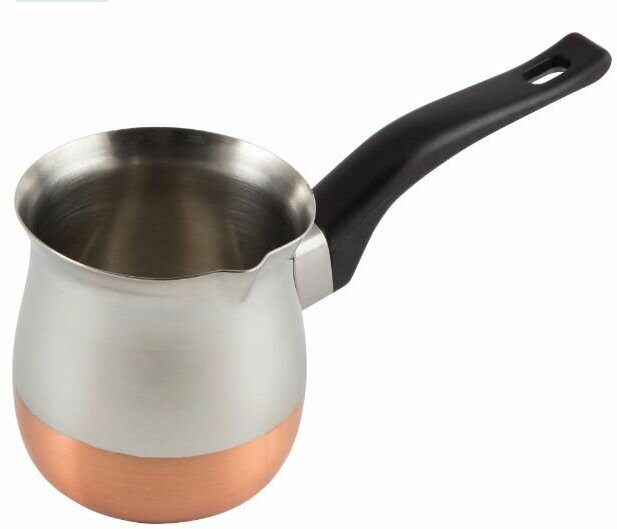 MALLONY Кофеварка стальная с медным дном 850 мл, модель CW-850C (турка) (985214)