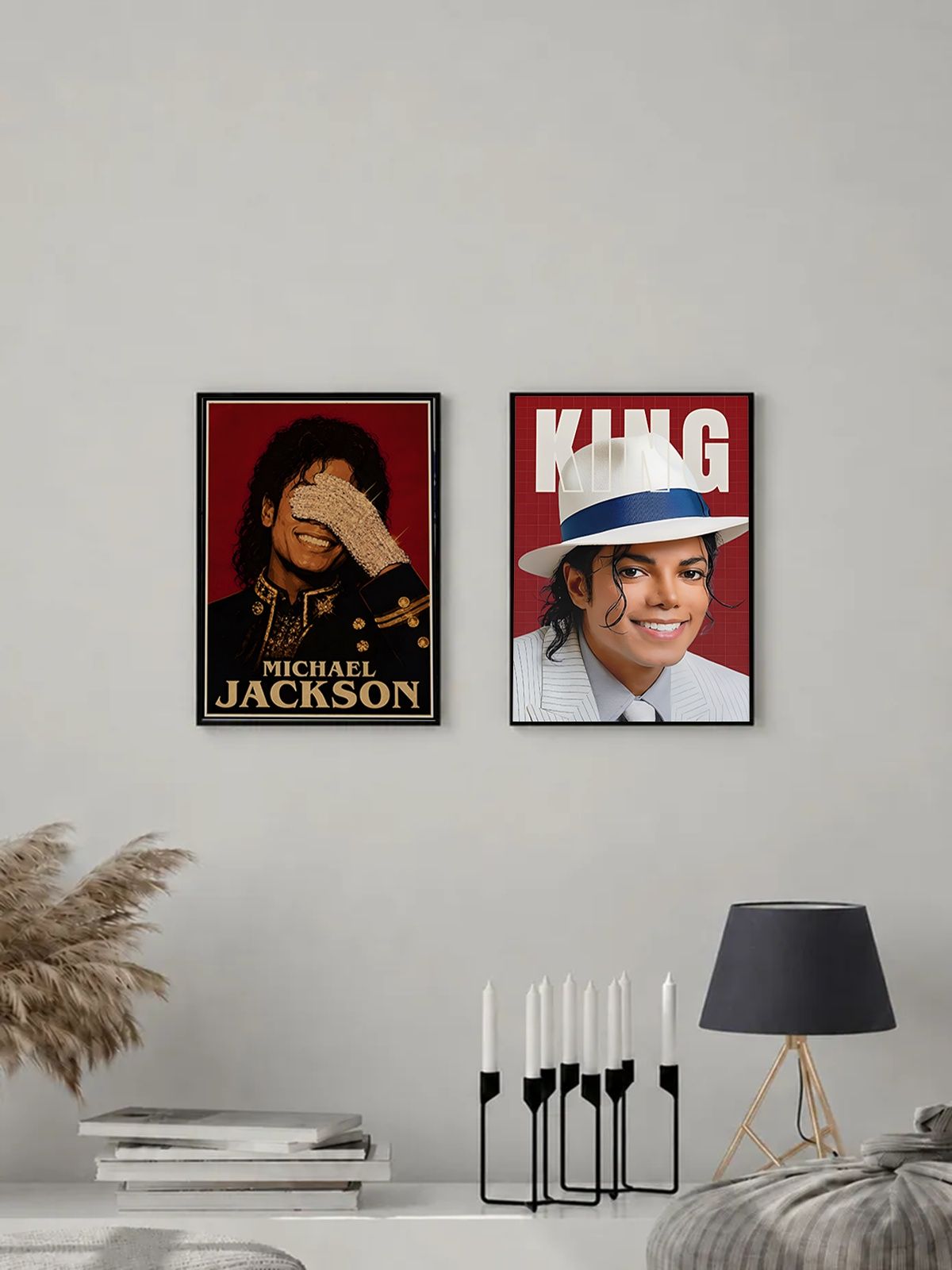 Набор Постеров / Плакатов Интерьерные Майкл Джексон (Michael Jackson) 2 Листа А4