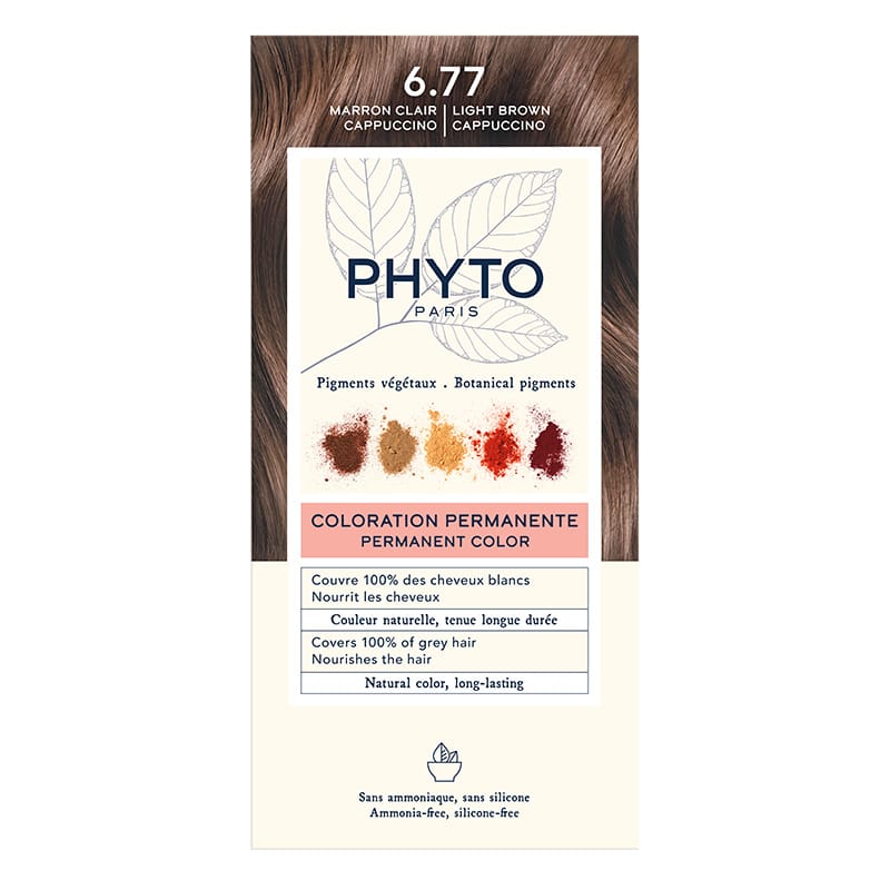 Краска для волос Phyto Hair Dye краска для волос - светло-коричневое капучино (цвет Marron Clair Cappuccino) 1 шт 6.77