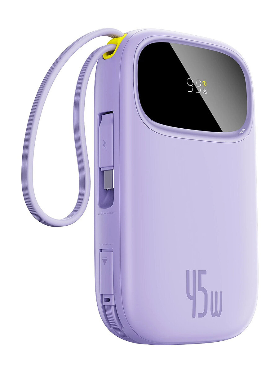 Baseus EnerFill FC31 20000 mah Внешний аккумулятор, сиреневый, P10082105513-00
