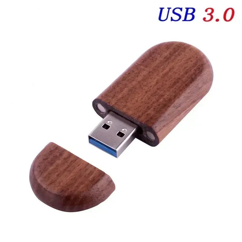 JASTER USB-флешка 4-128 ГБ 32GB, Walnut no box