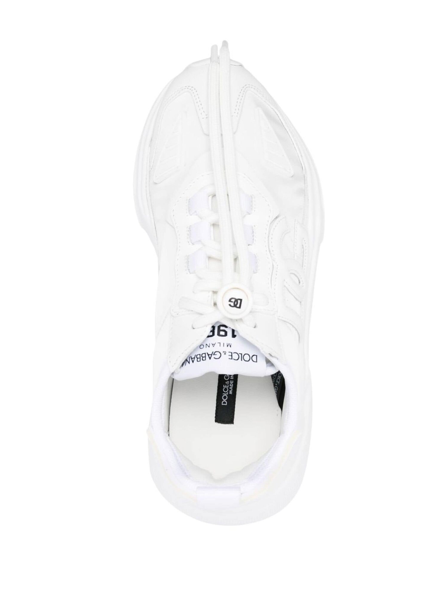 Кроссовки DOLCE & GABBANA Daymaster, размер 36 EU, бежевый/белый — фото 1