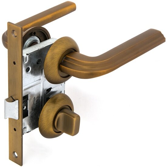 Комплект для двери Фабрика Замков FZ SET 18L 170 BK COFFEE