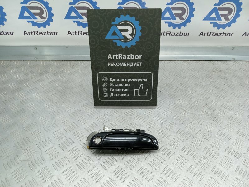 Б/У Ручка двери передней наружная правая Kia Rio 2 JB / Киа Рио 2 JB 1.4 G4EE 95 Л.С. хэтчбек 2011