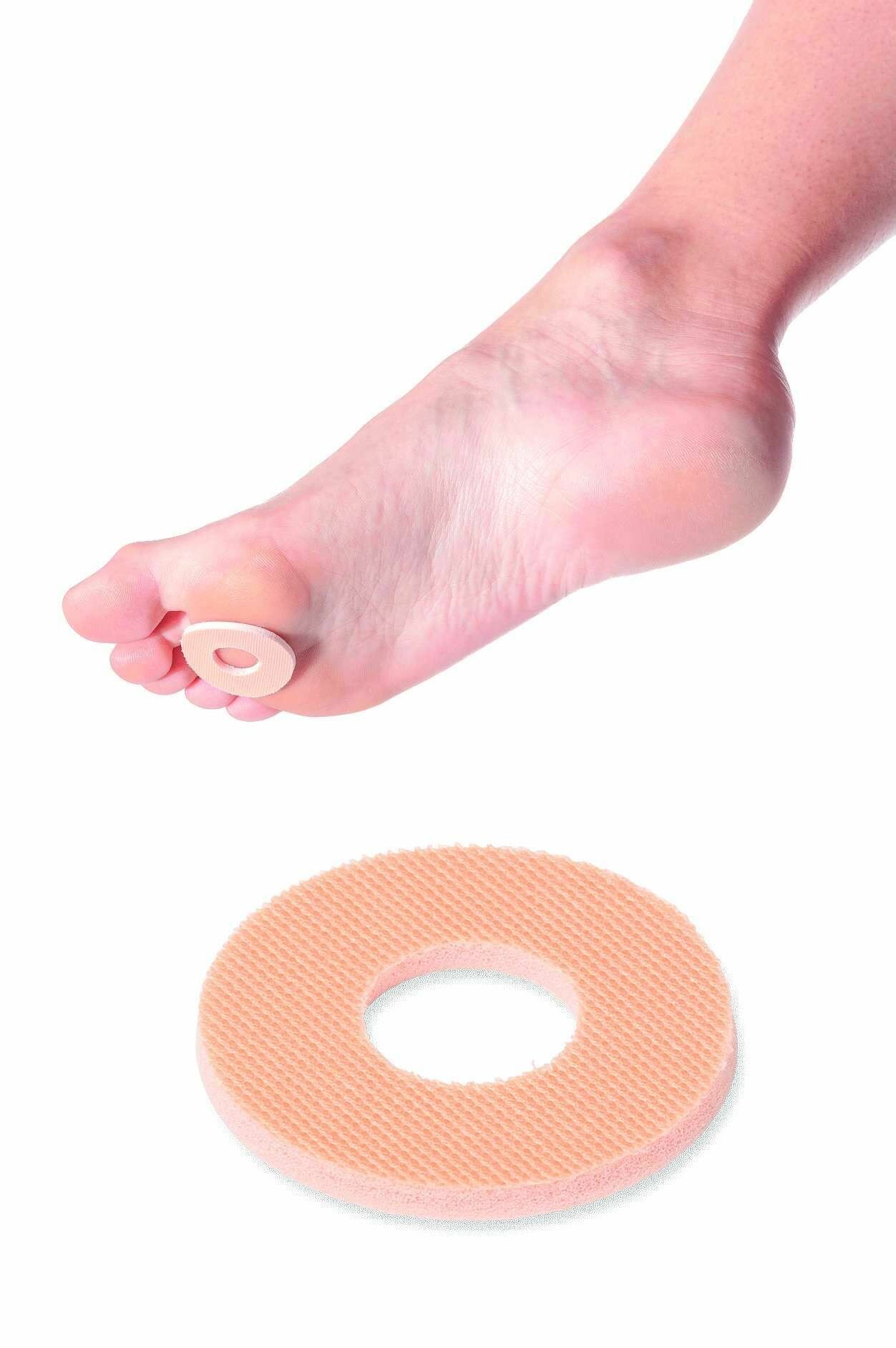 Laufwunder Самоклеящиеся разгрузочные кольцевидные пластыри, 9 шт