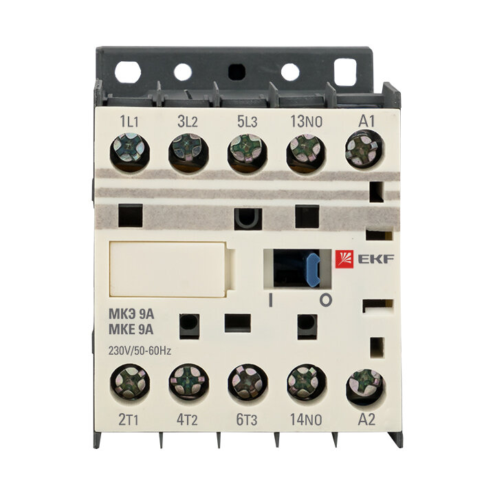 Миниконтактор EKF PROxima, МКЭ, 9А, 230В, 1NO, IP20