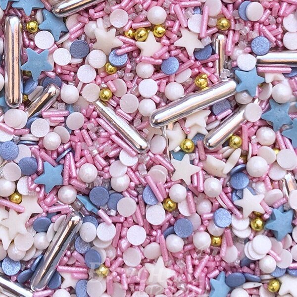 Декор Девочка с единорогом MIXIE, 50 гр. (Набор из 3 шт.)