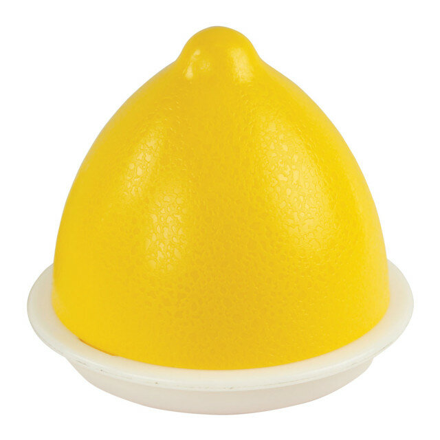 Пластиковый контейнер для лимонов 10x10 см, хранение фруктов и цитрусов, прозрачный лоток