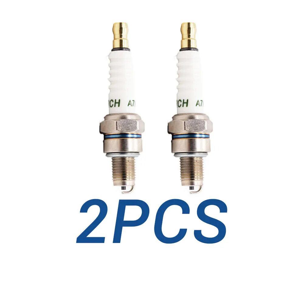Свеча зажигания для мотоцикла, 2 шт, A7RTC для CR7HIX, CR7HSA, C7HSA, A7TC, GY6, 50cc-150cc, скутера, квадроцикла, квадроцикла, Go Ka