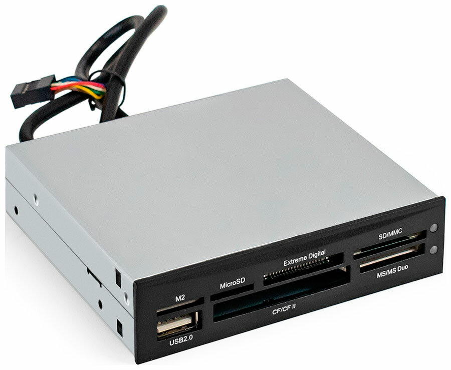 Картридер USB 2.0 ExeGate CR-415 3.5 (EX283581RUS)