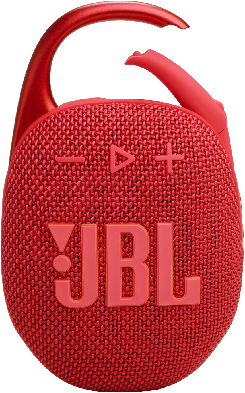 Беспроводная колонка JBL Clip 5, IP67, 7 Вт, красный (JBLCLIP5RED)