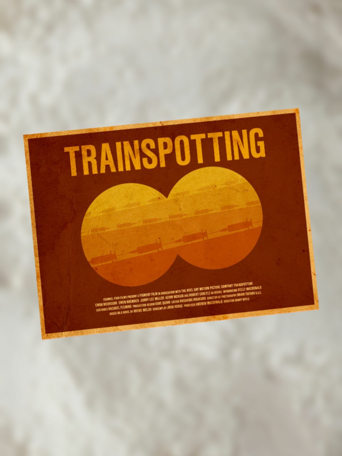 Постер pinterest "На игле", 29.7х42см, А3, глянцевый