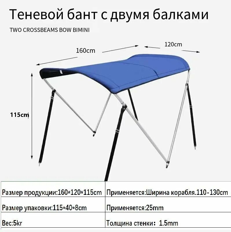 Лодка для рыбалки "Лодка для рыбалки", длина 160 см, ширина 120 см