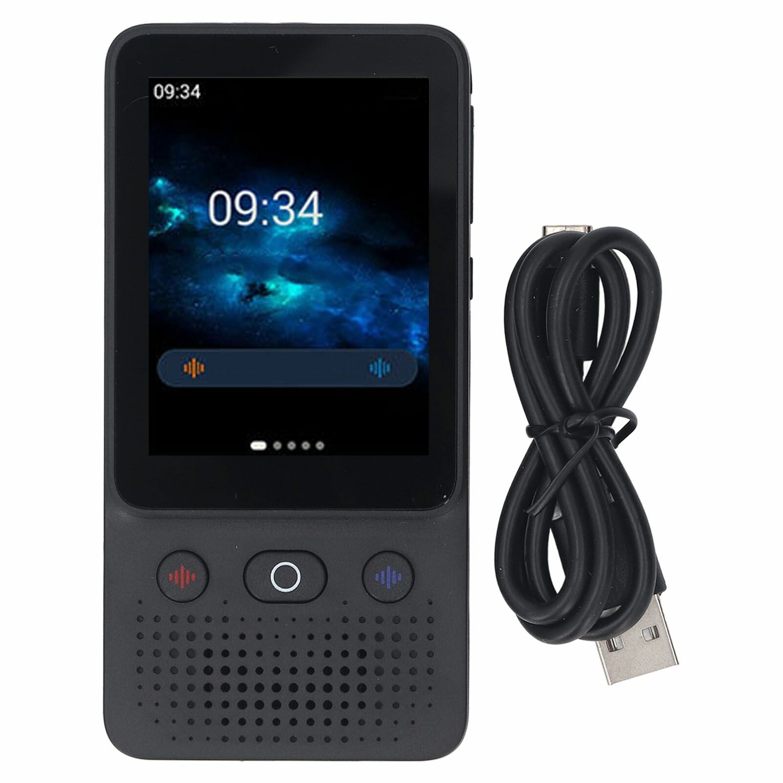 Портативное устройство-переводчик с экраном 3 дюйма, автономный онлайн-перевод на 138 языков для деловых поездок, компактное и легкое