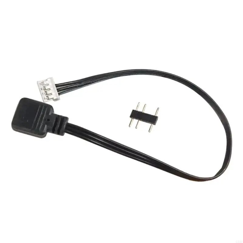 Кабель-адаптер Coolmoon Q5WF 5V 3-pin To 6pin/4pin ARGB 4pin