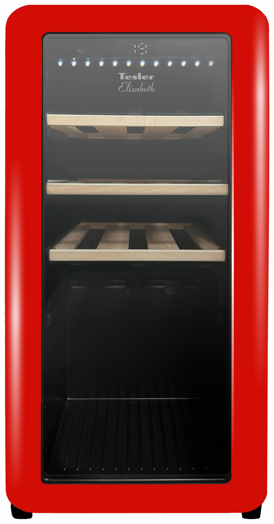 Винный шкаф Tesler CWC-188 RUBY RED