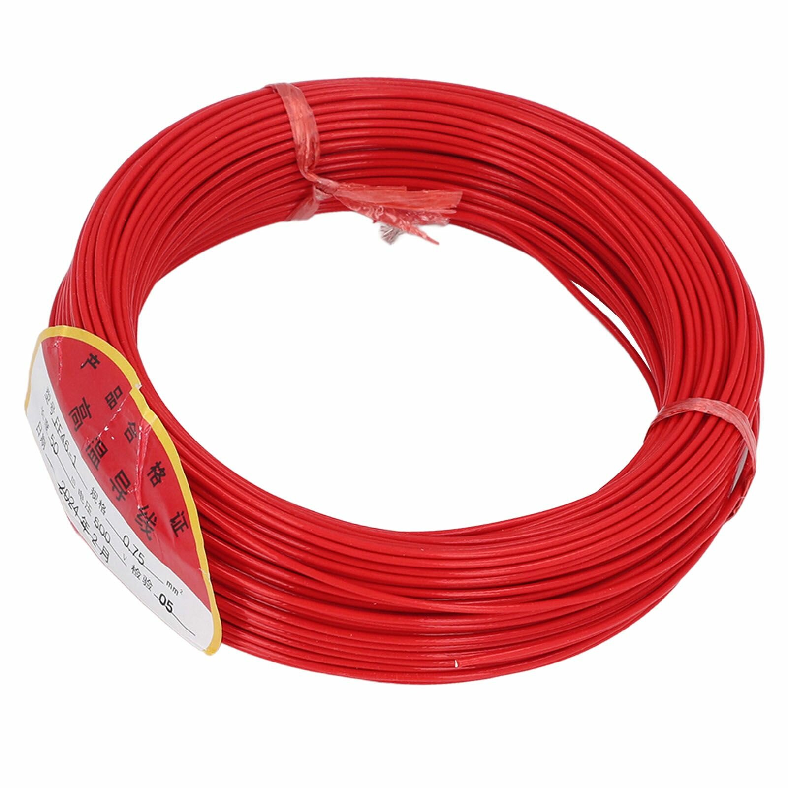0,75 мм катушка детектора петли провод из бескислородной меди оболочка PTFE кабель для детектора петли транспортного средства 50 м 600 В