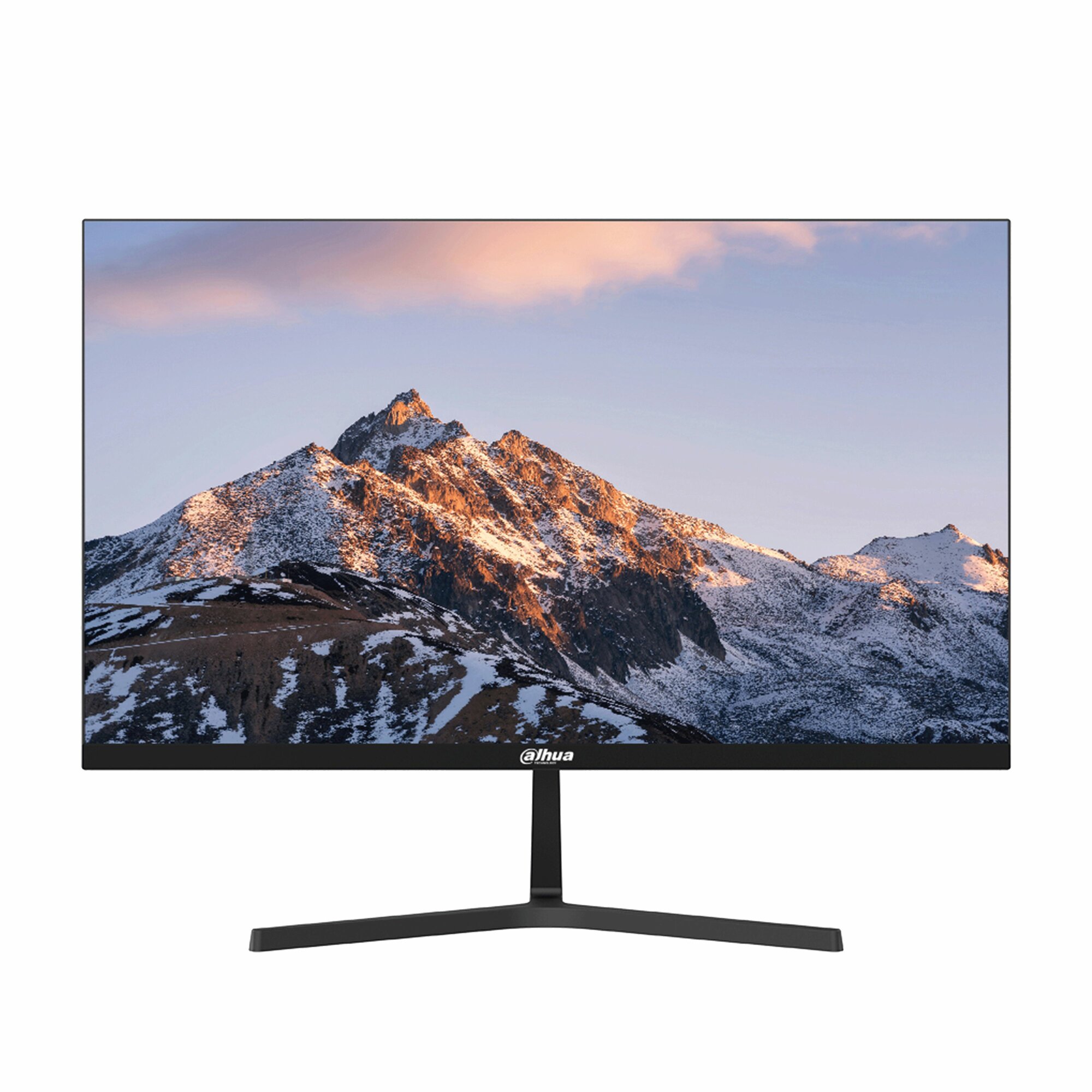 Монитор 21.45" Dahua DHI-LM22-B200S, 100гц, VA, 1920x1080, VGA, HDMI, безрамочный, с динамиками