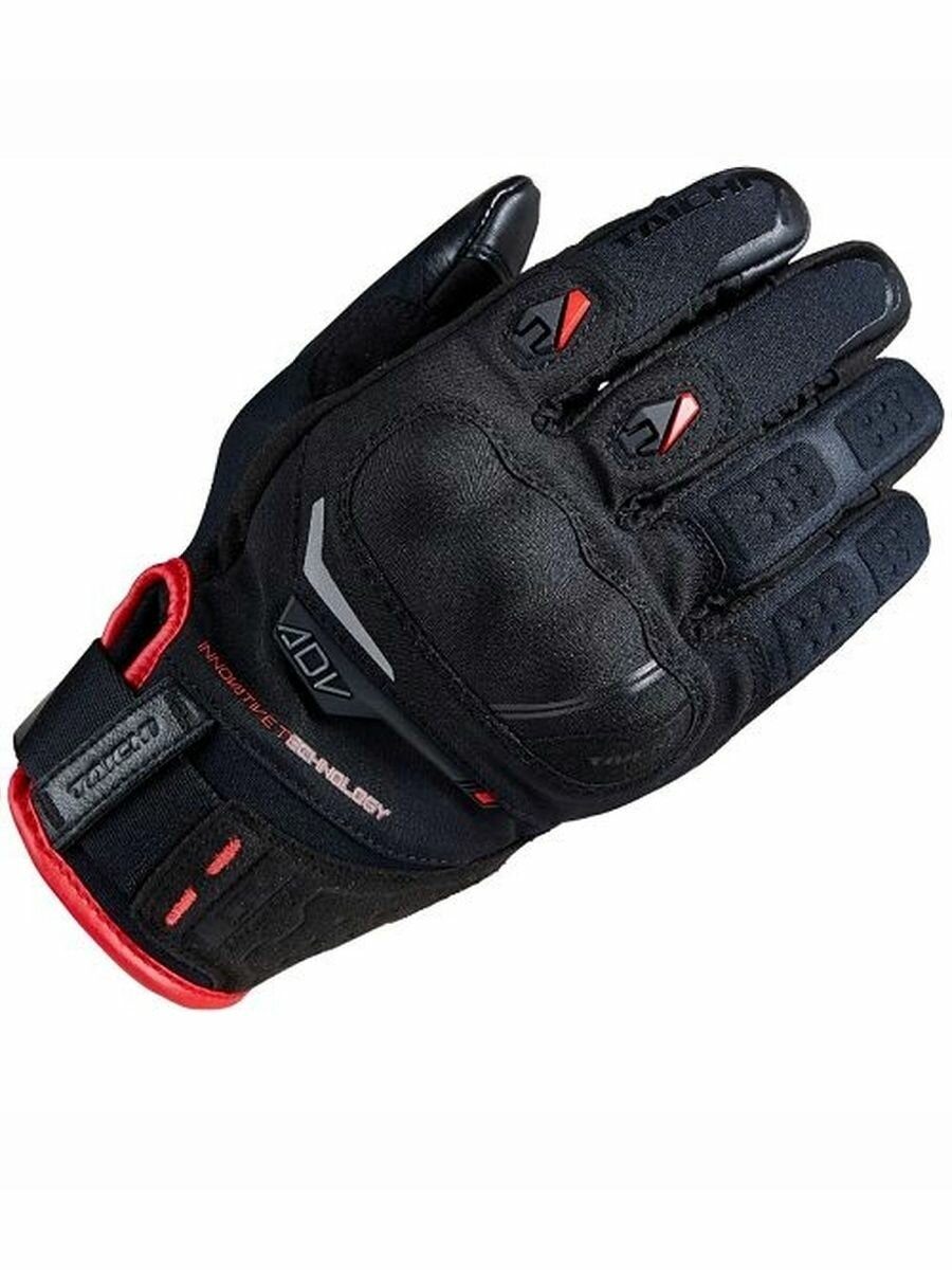 Перчатки комбинированные женские Taichi DRYMASTER COMPASS Black/Red WM