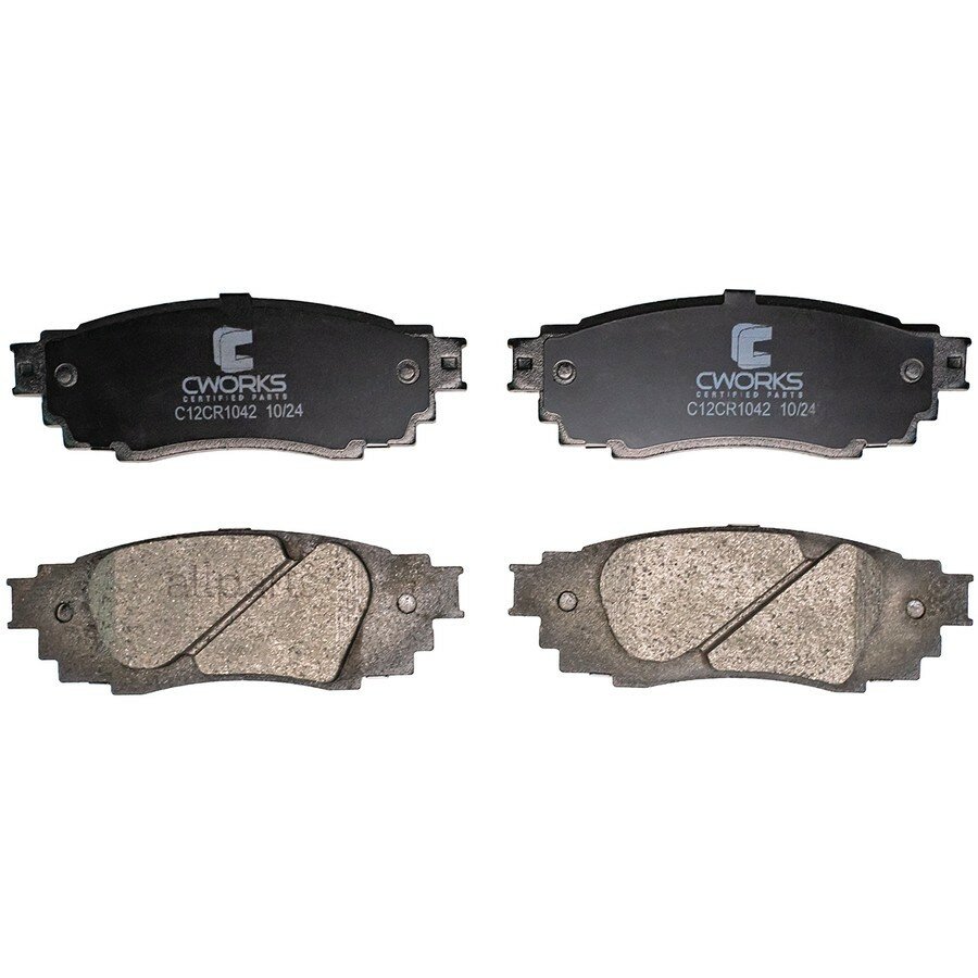 CWORKS C12CR1042 Колодки тормозные задние TOYOTA