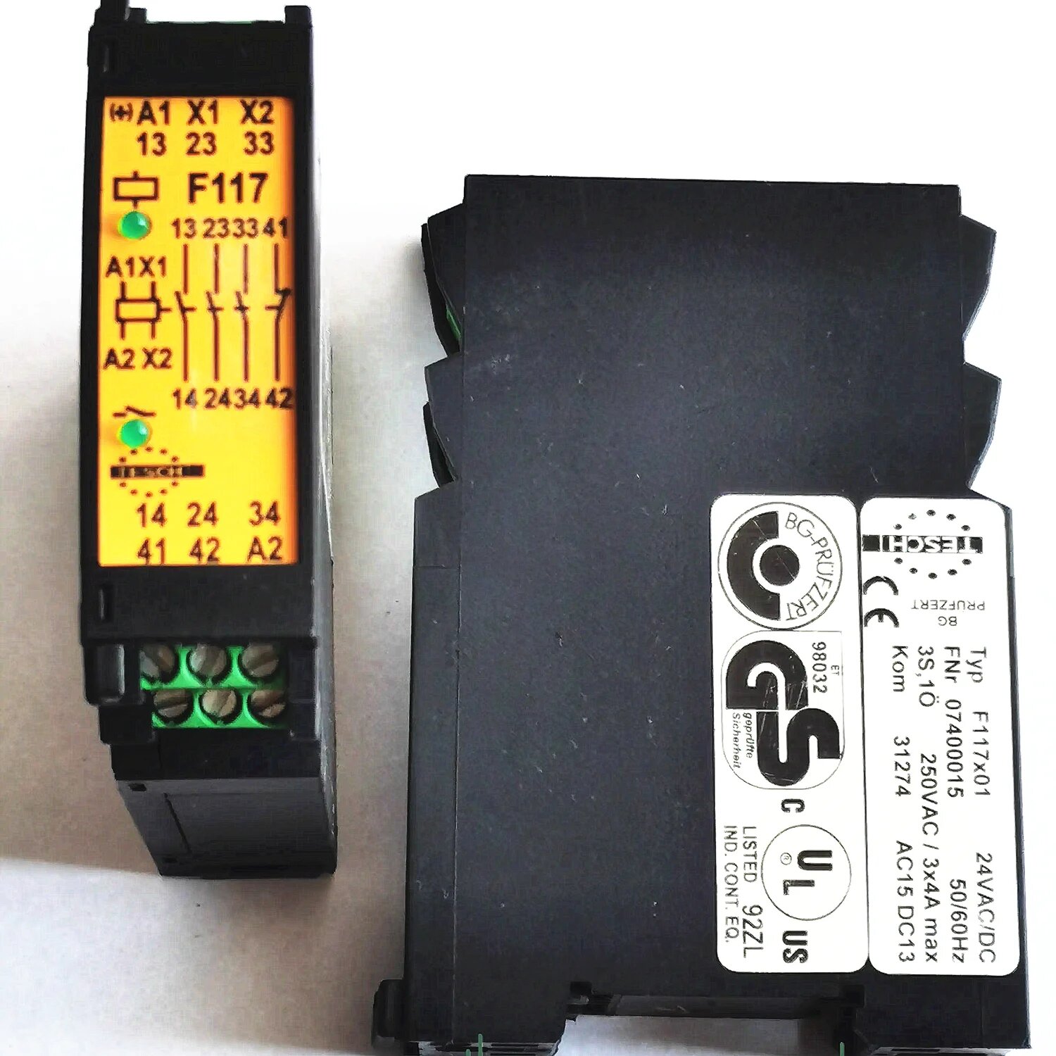 Реле безопасности STACKPOLE F117X01