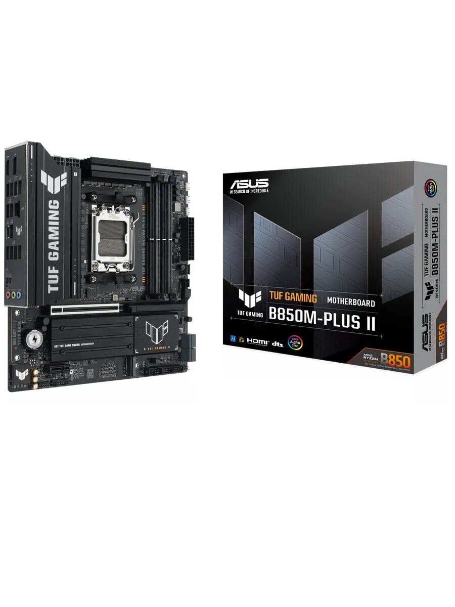 Материнская плата TUF GAMING B850M-PLUS II AM5 AMD B850 mATX