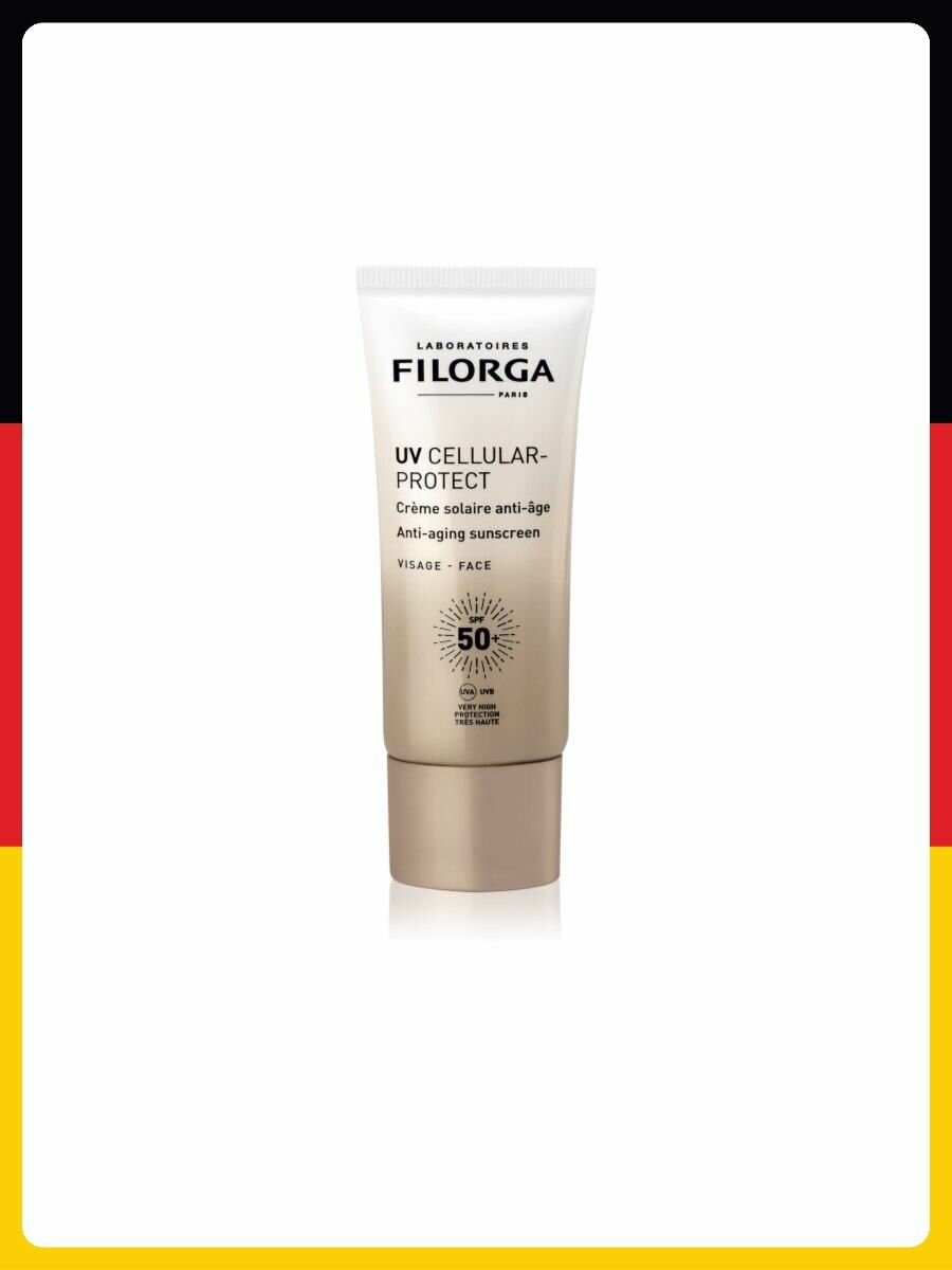 Средство солнцезащитное Filorga UV CELLULAR-PROTECT FACE Anti-Wrinkle Sunscreen SPF 50, 40 мл