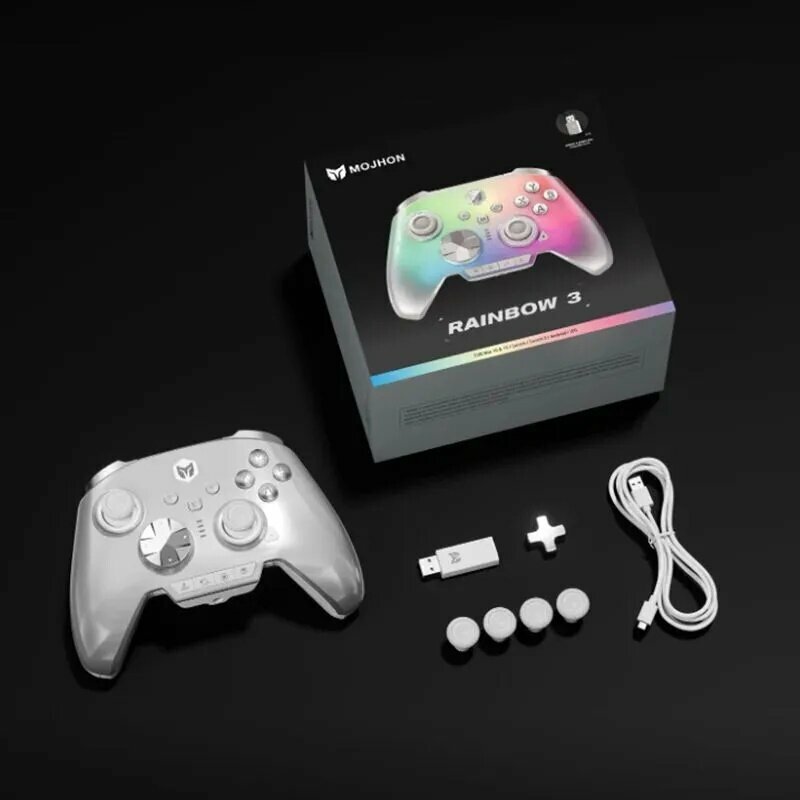 BIGBIG WON Rainbow3 беспроводные контроллеры игры около link 2.4G зал джойстик Micro Motion кнопка