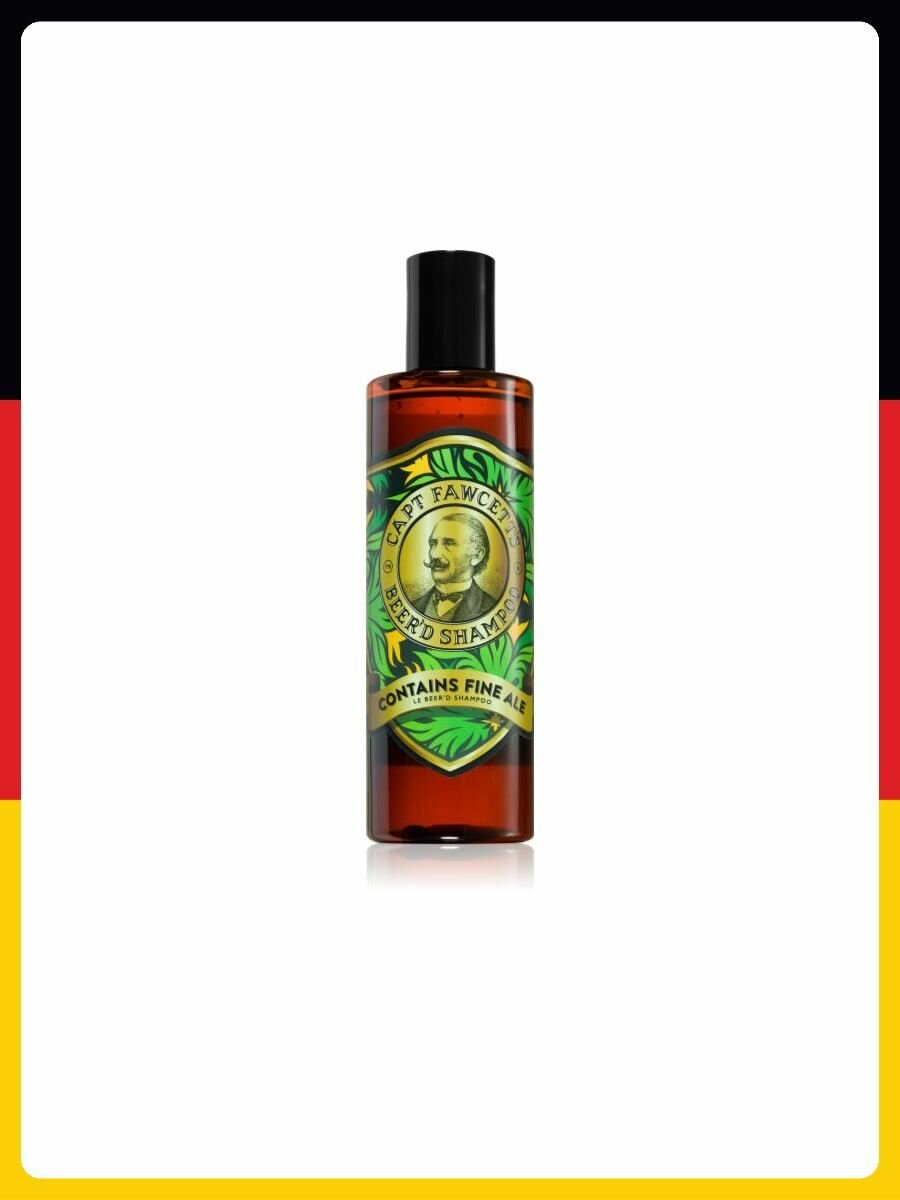 Средство для ухода за бородой CAPTAIN FAWCETT Beer'd Shampoo Beard Shampoo, 250 мл