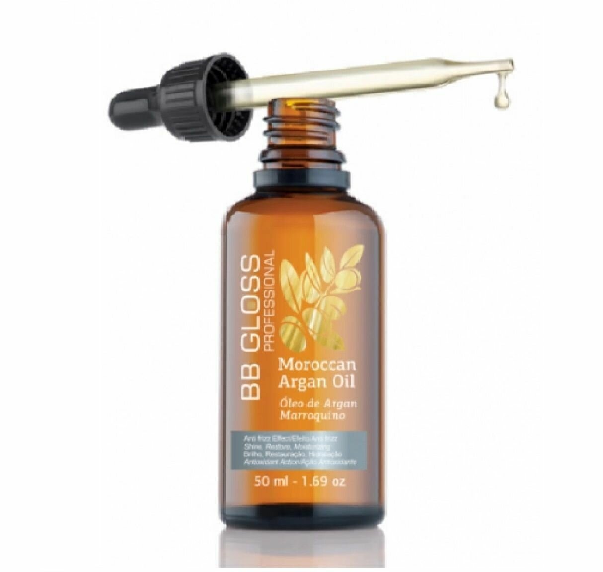 BB GLOSS Moroccan Argan Oil Аргановое масло для волос с термозащитой, 50 мл