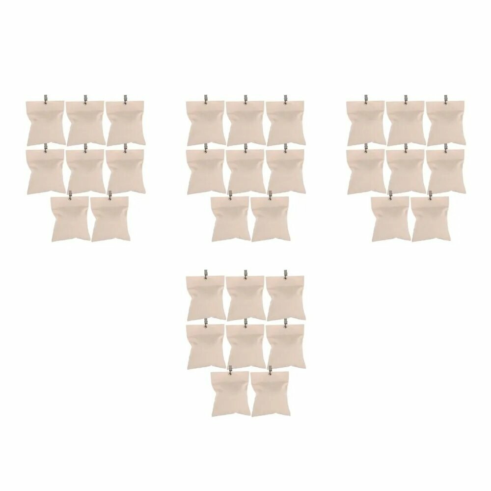 Комплект утяжелителей из прочного полотна с зажимами для штор для террасы и сада