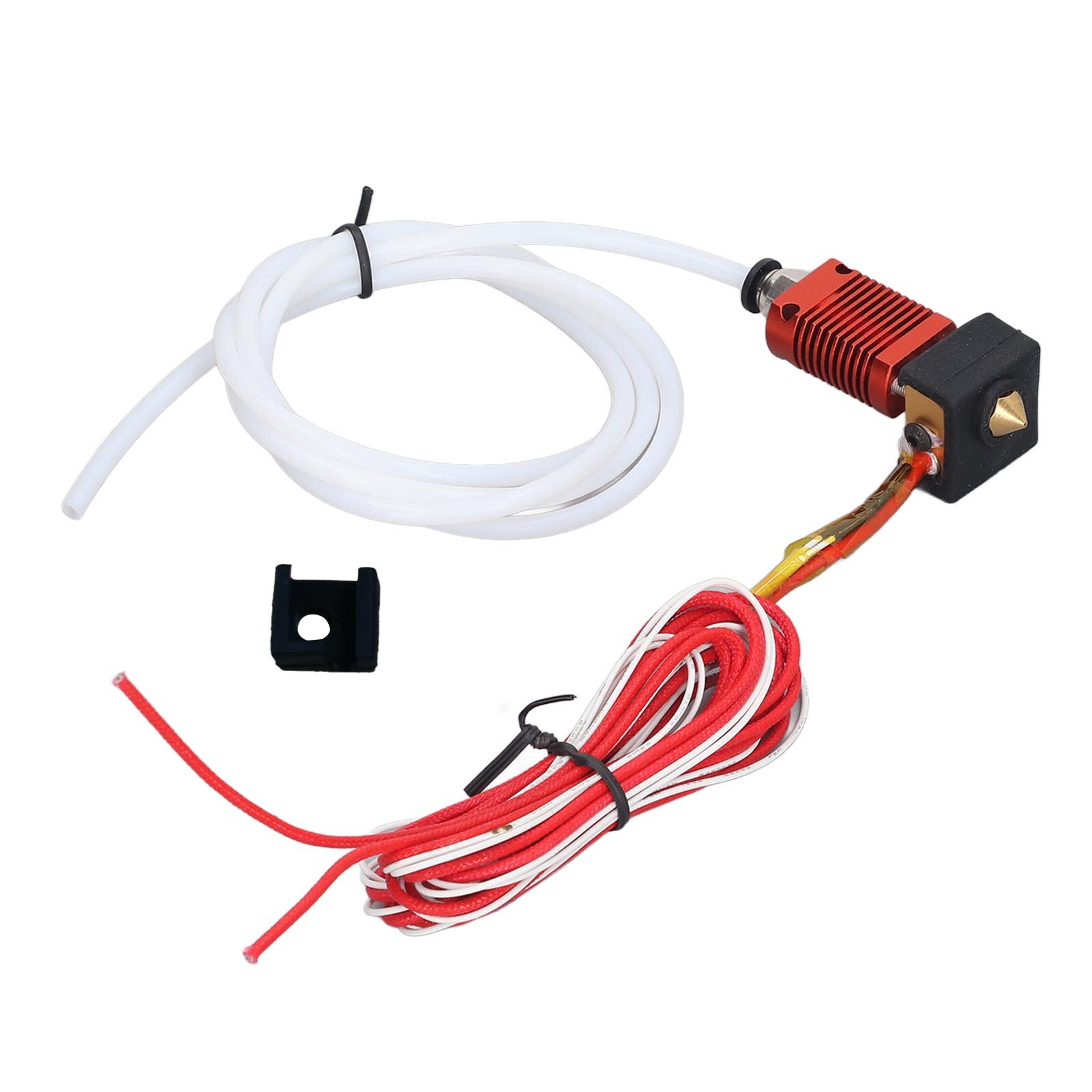 Сборка хотэнда для 3D-принтера с силиконовым чехлом и соплом 0,4 мм. Экструдер для 3D-печати. Горячий конец для CR 10.