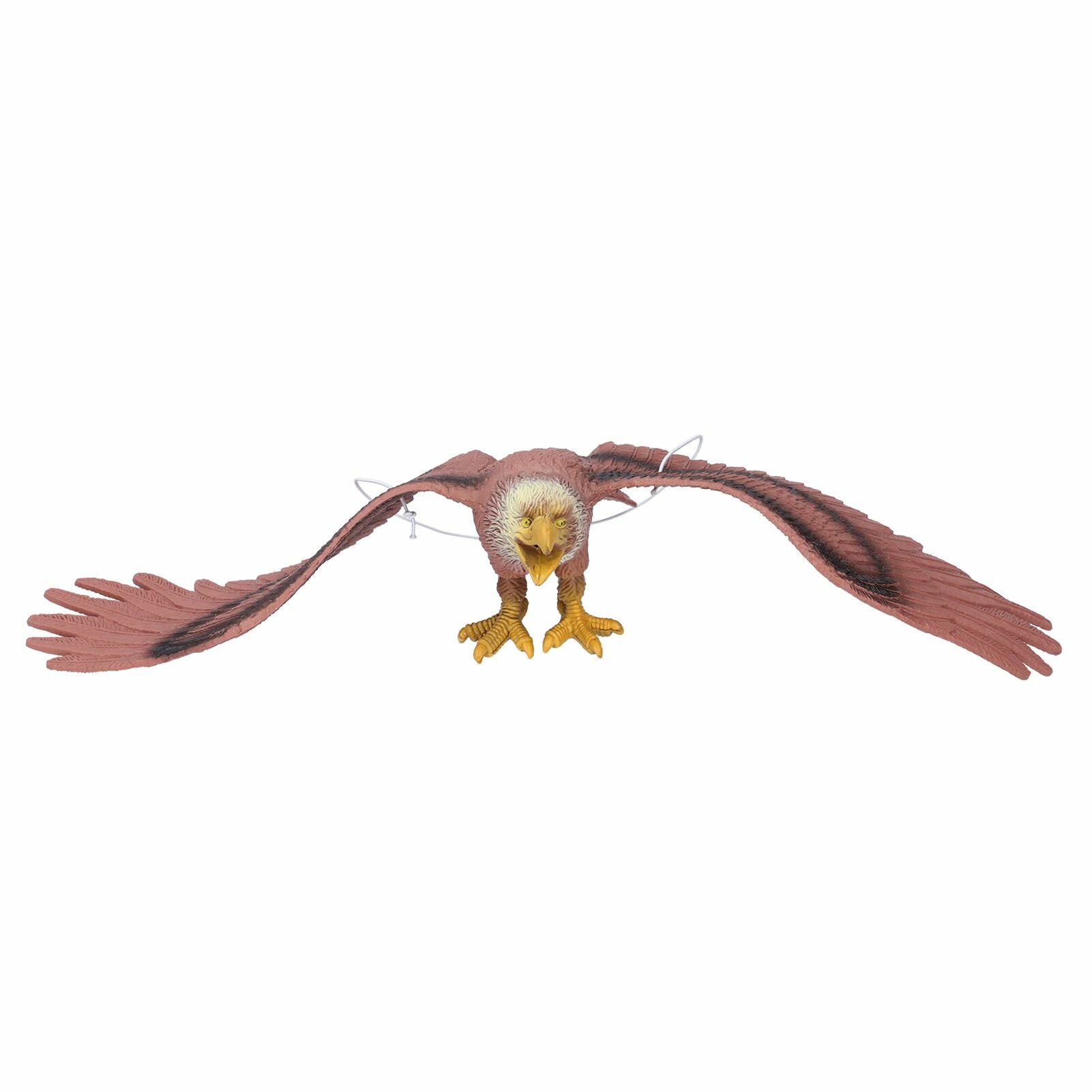 Высокоимитационная модель орла, украшения для рабочего стола, детские развивающие игрушки, коричневые