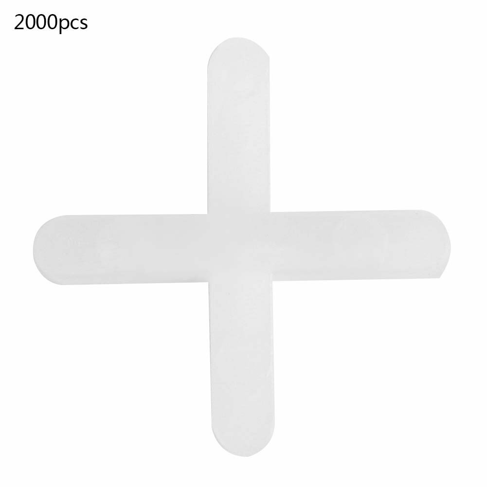 2000 шт. керамическая распорка для плитки, пластиковая плитка, сантехник, многоразовая система выравнивания 3 мм