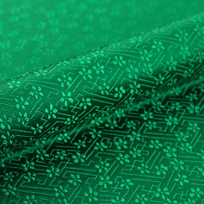 Полиэстер атлас для пошива Изумрудный, molv