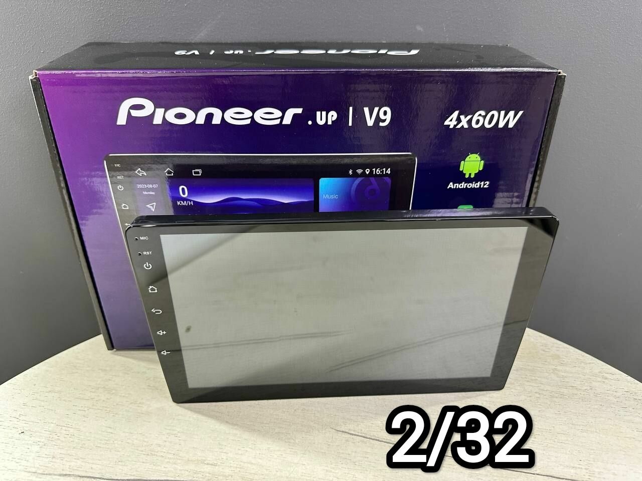 Автомагнитола Pioneer.UP V9 2 din 9" 2/32 Android/2 дин андроид магнитола