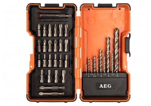 Набор бит и сверл Aeg (35 предметов) 4932352249