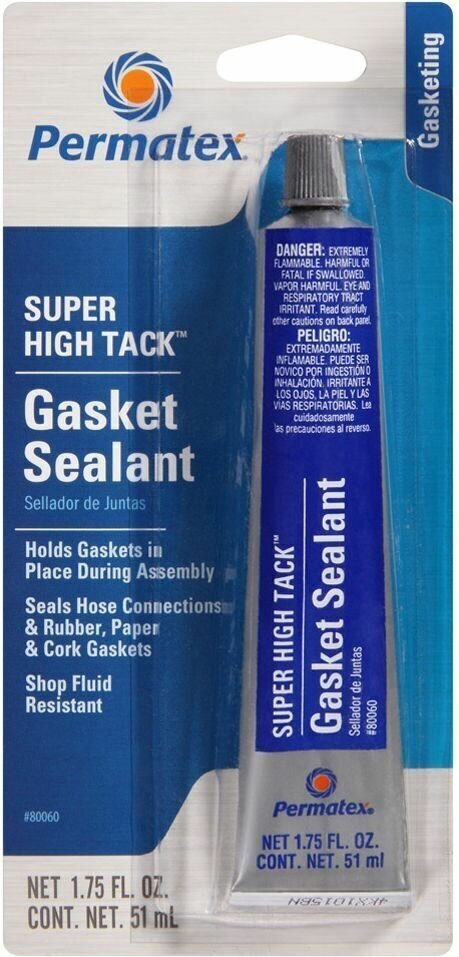 Герметик Клей-герметик для усилинеия прокладокХАЙ ТЭК Permatex High Tack Gasket Sealant 51 мл (блистер). Permatex арт. 80060