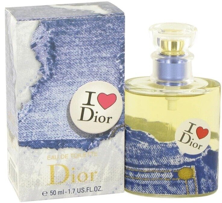 I Love Dior, 50 мл, Туалетная вода Женская