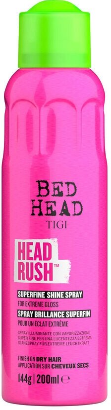 Tigi Bed Head Headrush - Спрей для придания блеска волосам 200 мл