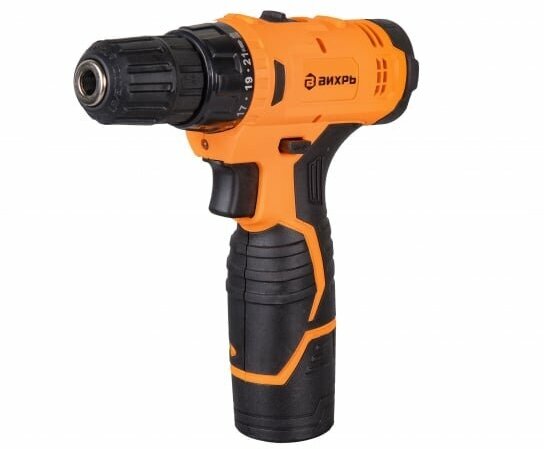 Аккумуляторная дрель-шуруповерт Вихрь ДА-12Л-2КА 72/14/26