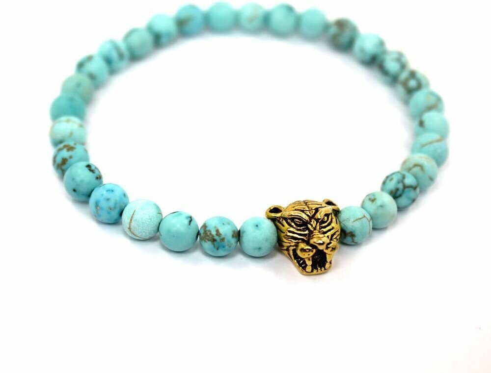 Браслет-нить, бирюза