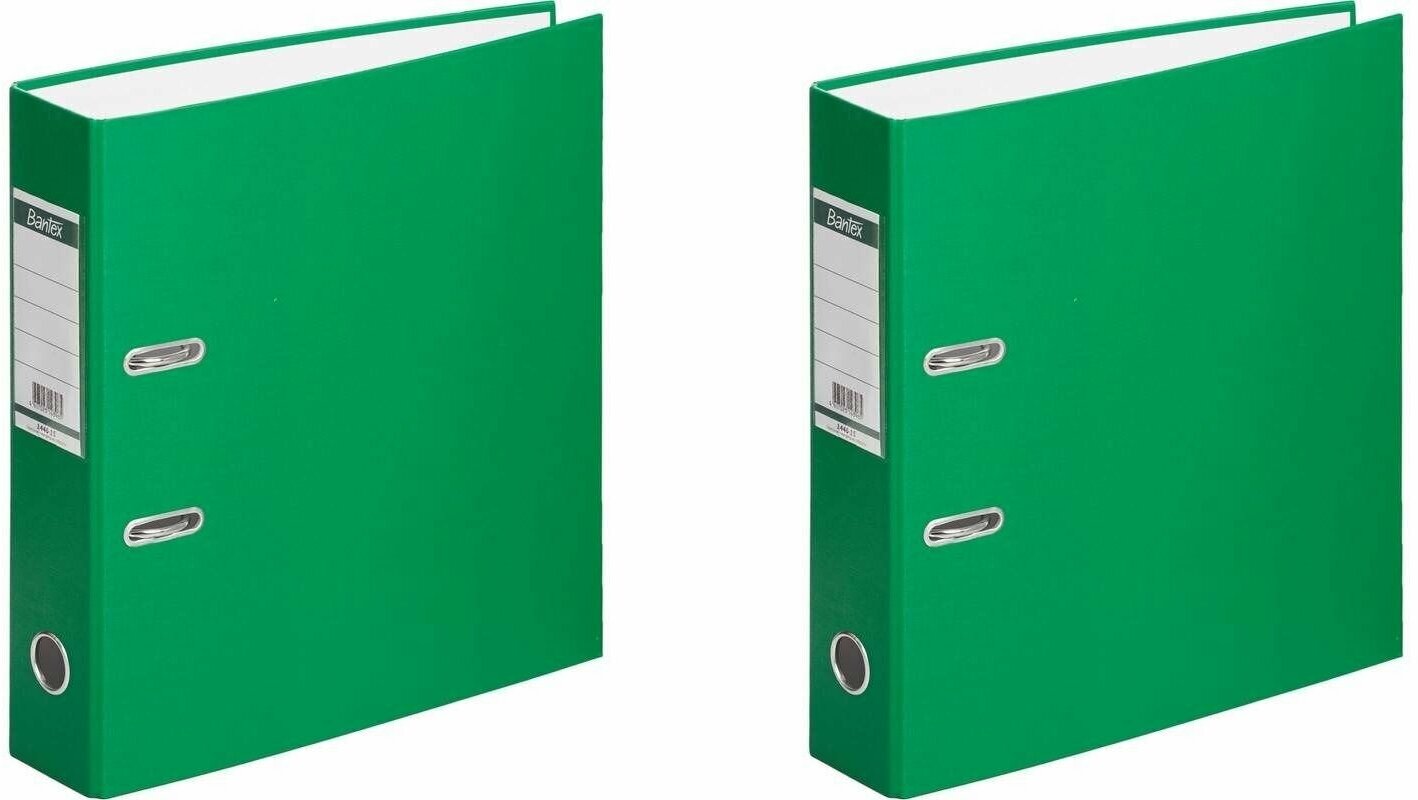 Bantex Папка-регистратор Economy, 70 мм, зеленый, 2 шт/