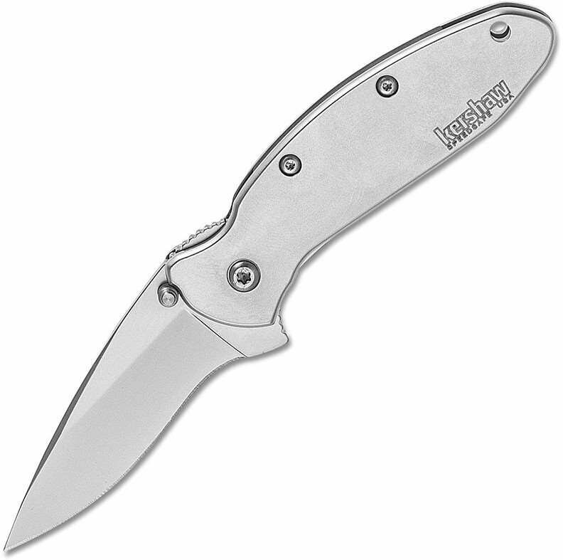 Kershaw Складной нож Scallion сталь 420HC, рукоять сталь (1620FL)