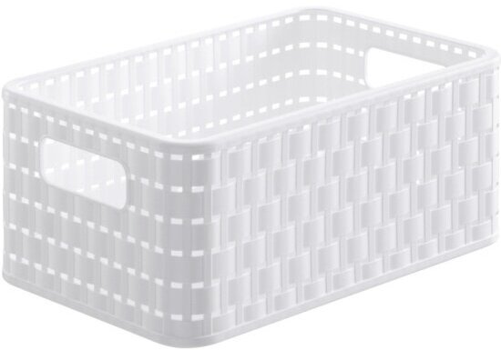 Корзинка Rotho COUNTRY 6л, 28*18,5*12,6 см, белый (1115201100)